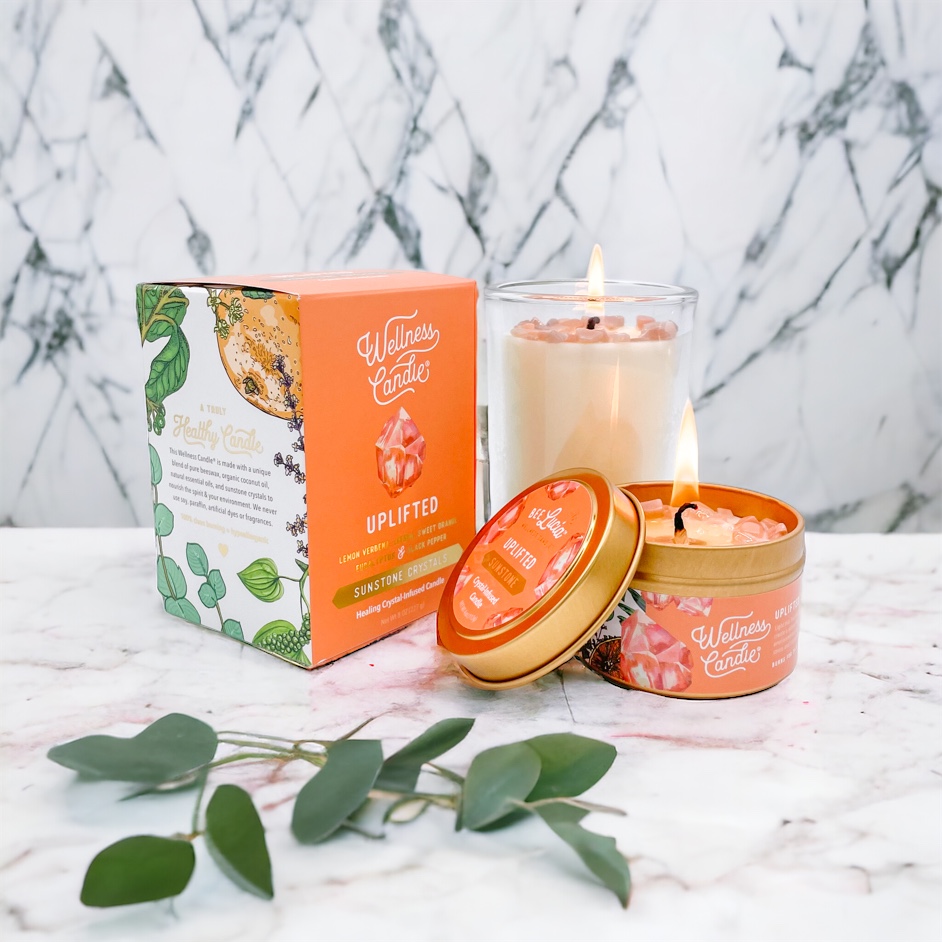 Uplifted Wellness Candle® - Bee Lucia Wellness Co.